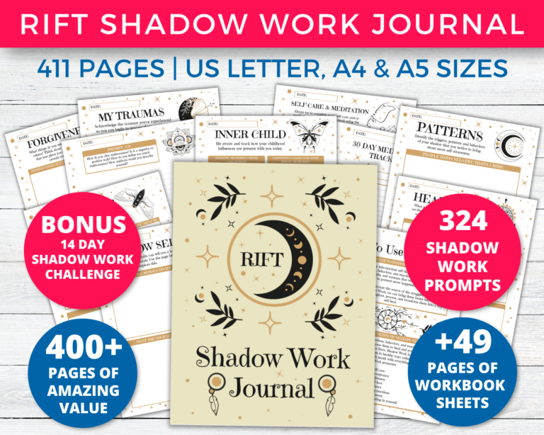 60 Deep Shadow Work Journal Prompts For Healing & Growth + Free